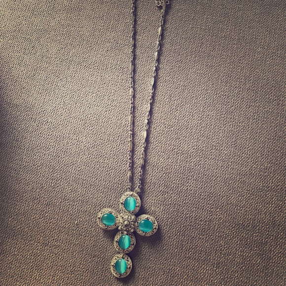 Jewelry | Silverblue Cross Necklace | Poshmark